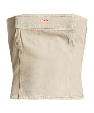 DIESEL® Denim Strapless Top