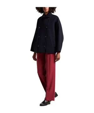 Brunello Cucinelli Double Breasted Pea Coat