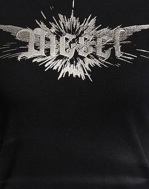 DIESEL® Printed Solid-color T-shirt