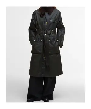 Barbour Milda Waxed Trench Coat