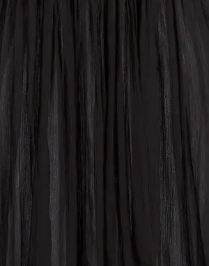 Isabel Marant Étoile Flared Chiffon Dress With Bell Sleeves