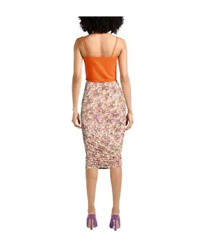 Isabel Marant Étoile Floral Printed Asymmetrical Skirt