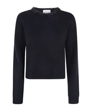 SEMICOUTURE Denny Bead-embellished Sweater