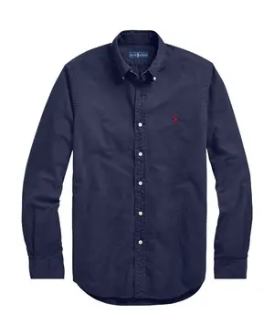 Polo Ralph Lauren Logo Embroidered Long-sleeved Shirt