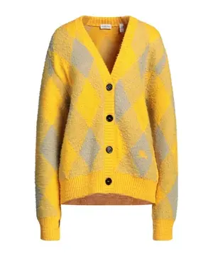 BURBERRY Burberry Geometric Pattern Knitted Long-Sleeve Top