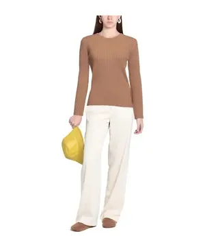 Chloé Ribbed Crewneck Long Sleeve Jumper