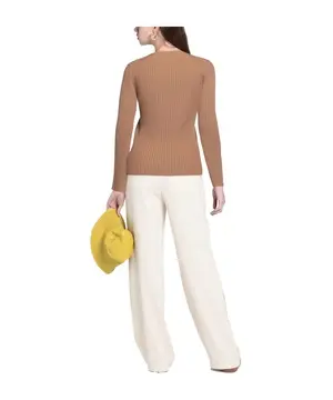 Chloé Ribbed Crewneck Long Sleeve Jumper