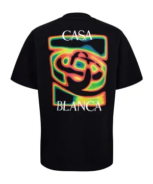 A BATHING APE Crew Neck Printed T-shirt