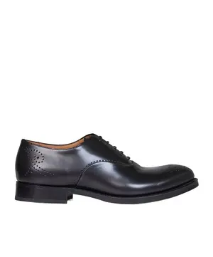 Church's Derby Brogue Detail Lace-up Shoes - Black