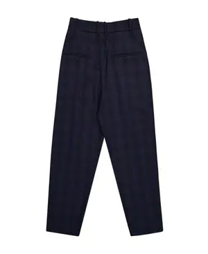 Isabel Marant Étoile Plaid Virgin Wool Trousers