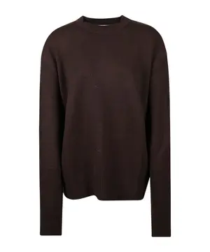 THE FRANKIE SHOP Long-sleeved Sweater With Shoulder Pads