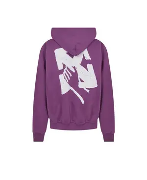 Off-White Long-sleeved Hooded Hoodie