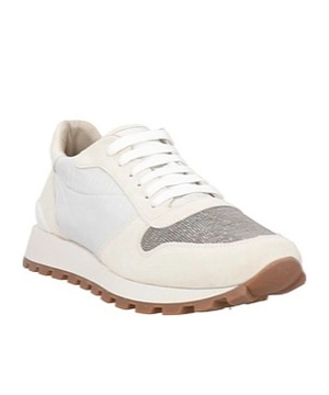 Brunello Cucinelli Two-color Low-top Sports Shoes
