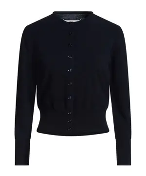 MAISON MARGIELA Lightweight Wool Knit Sweater - Black