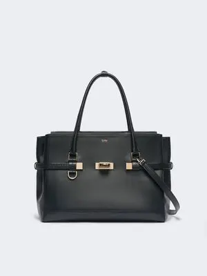 Max Mara Natural Leather Handbag
