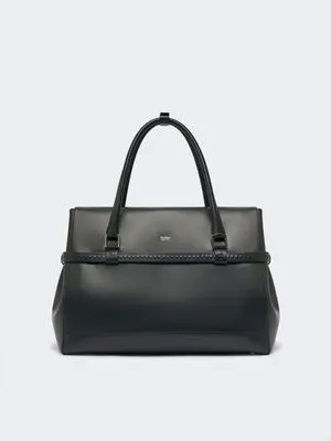 Max Mara Natural Leather Handbag