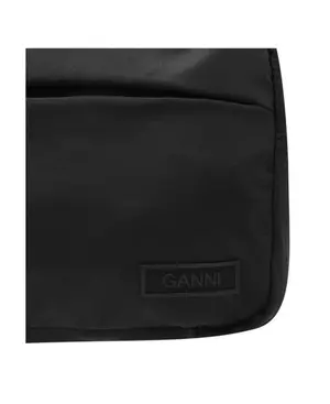 GANNI Logo Shoulder Bag