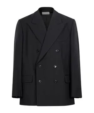 Dries Van Noten Double-breasted Blazer - Black