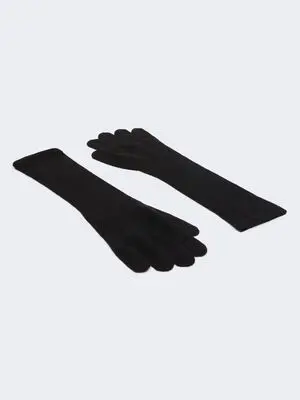 Max Mara Long Cashmere Gloves