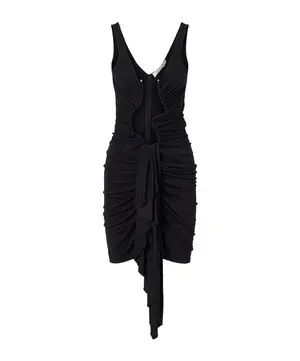 Christopher Esber Sleeveless Ruched Dress