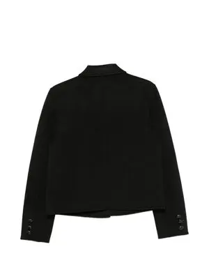 SEMICOUTURE Logo Casual Jacket - Black