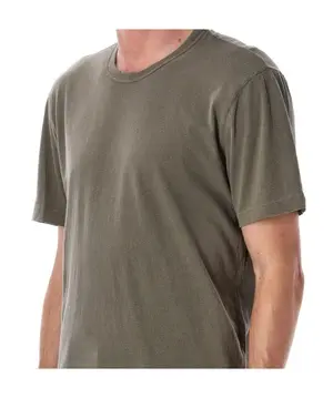 JAMES PERSE Crewneck Short-sleeved T-shirt - Olive