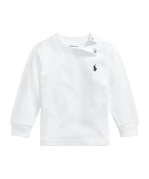 Ralph Lauren Crew Neck Sweatshirt With Embroidered Logo