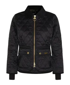 Barbour Zip-up Padded Jacket - Black