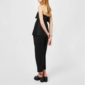 TOTEME Deep-pleated Straight Leg Trousers