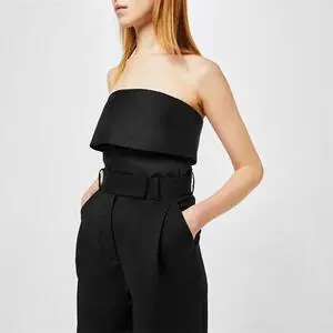 TOTEME Deep-pleated Straight Leg Trousers