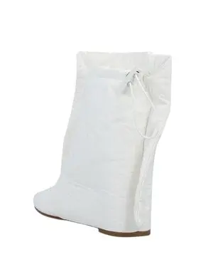 MAISON MARGIELA Quilted Leather Ankle Boots