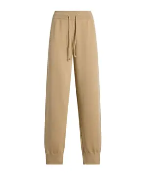 Burberry Minimalist Knit Sweatpants - Sand-colored