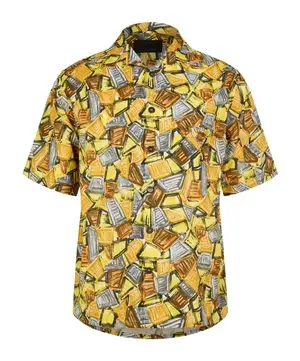 Prada Print Short Sleeve Shirt