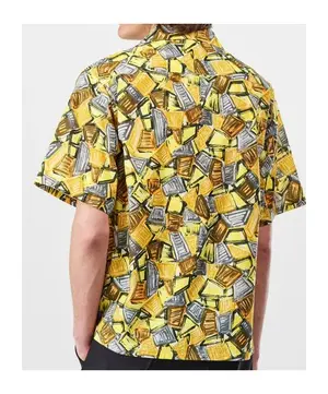 Prada Print Short Sleeve Shirt