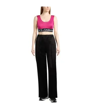 Dolce & Gabbana Solid Color Tops