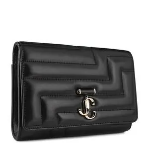 JIMMY CHOO Logo Quilted Shoulder Bag