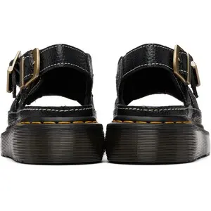Dr. Martens Wrenlie Flower-embossed Buckled Sandals