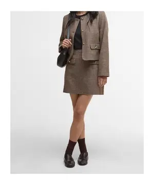 Barbour Sophia Mini Wool Skirt