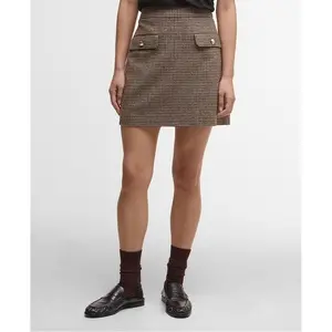 Barbour Sophia Mini Wool Skirt
