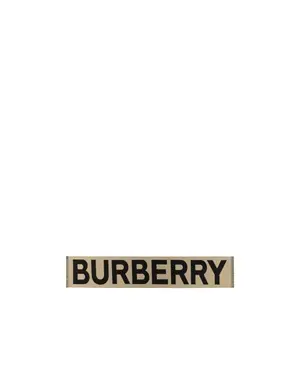 Burberry Color-blocking Logo Scarf