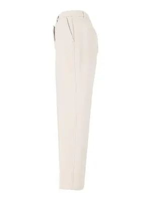 Peserico Pressed-crease Straight-leg Trousers