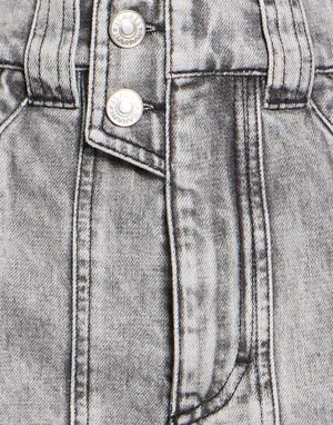 Isabel Marant Étoile High Waisted Denim Shorts