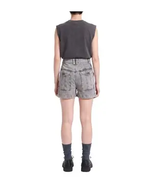 Isabel Marant Étoile High Waisted Denim Shorts