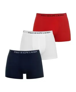 Polo Ralph Lauren Three-pack Of Logo Boxer Briefs - Black