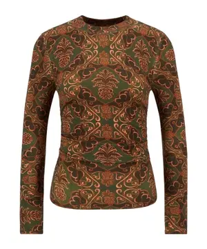 Barbour Long-sleeved T-shirt - Pineapple