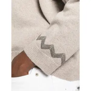 PANICALE Drop-shoulder Embellished Sweater