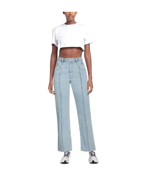 Isabel Marant Étoile Light Wash Straight Leg Jeans