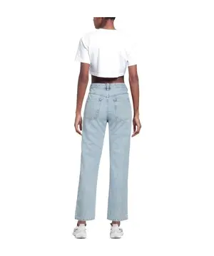 Isabel Marant Étoile Light Wash Straight Leg Jeans