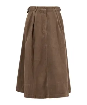 Barbour Yasmin Skirt - Brown
