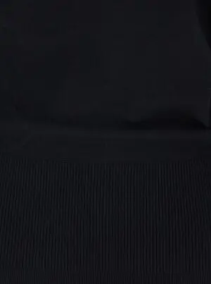 Simkhai Draped Off-shoulder Knit Top With Long Sleeves